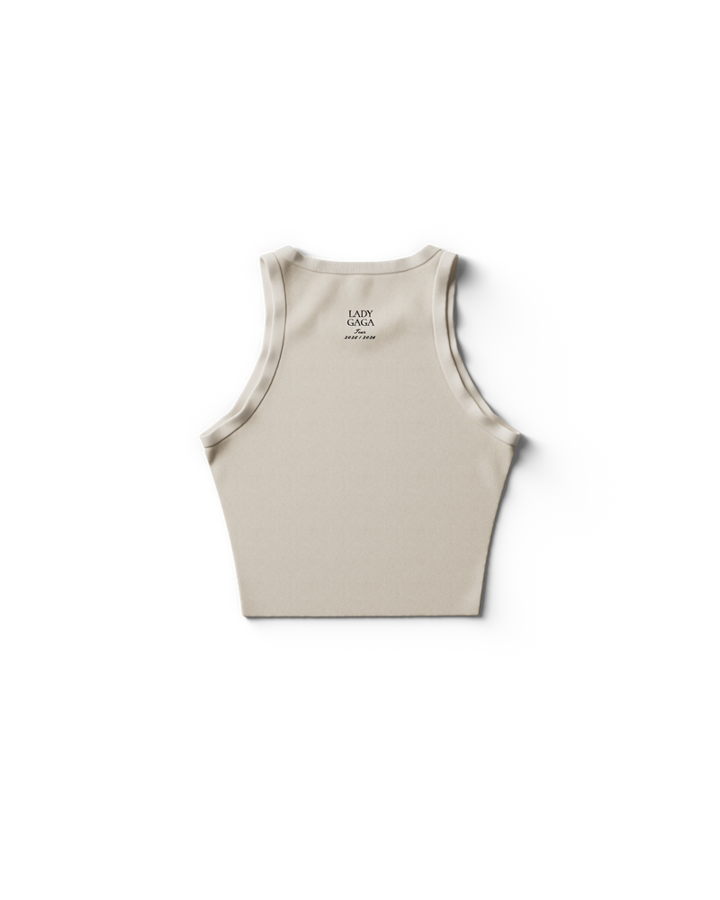 MAYHEM Cross Cropped Tank | Official Lady Gaga AU Store - Official Lady ...